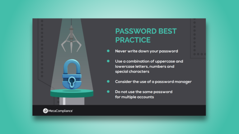 Cyber Awareness Screensavers | MetaCompliance