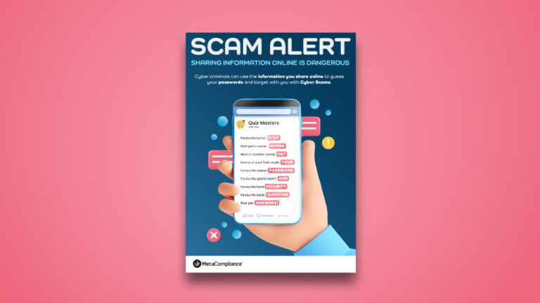 Free Phishing & Cybersecurity Poster | MetaCompliance