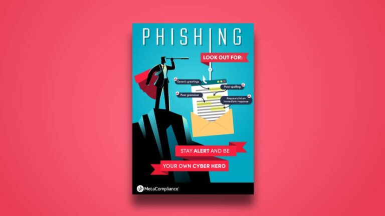 Free Phishing & Cybersecurity Poster | MetaCompliance