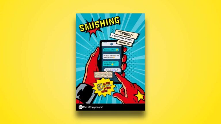 Free Phishing & Cybersecurity Poster | MetaCompliance